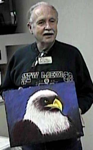 Eagle-Dan Mahaney – Joy of Painting with Pat